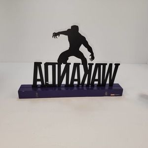 Marvel | Accents | Marvels Black Panther Wakanda Forever Wall Decor ...
